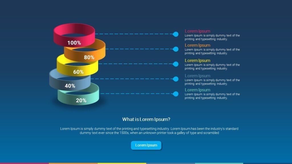 How To Make Infographic 3D Circles in Powerpoint - Slide Design
