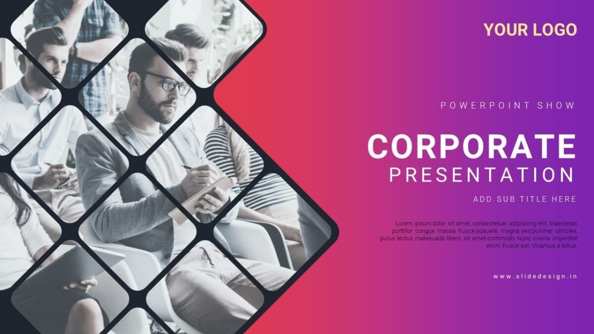 How to Make a Best Title Cover Slide In PowerPoint - Slide Design